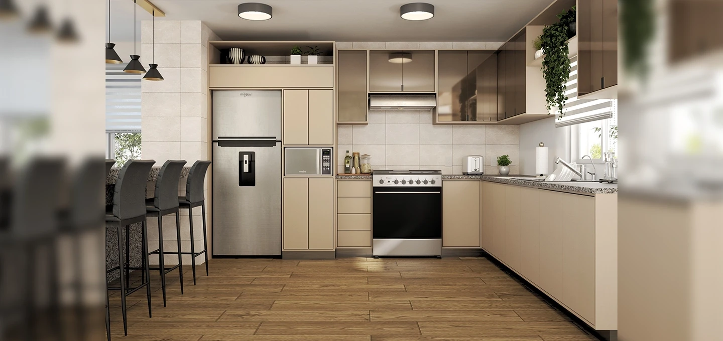 Cocina integral moderna Mónaco
