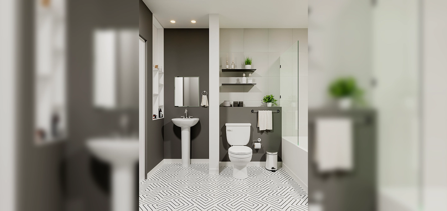 Baño con tina Magnolia