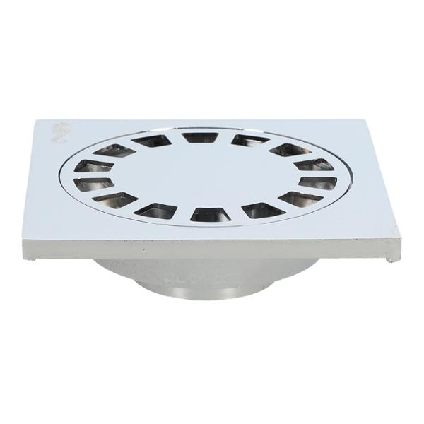 RESUMIDERO CUADRADO 2.9 X 10 X 10 CM PLATA RUGO | The Home Depot México