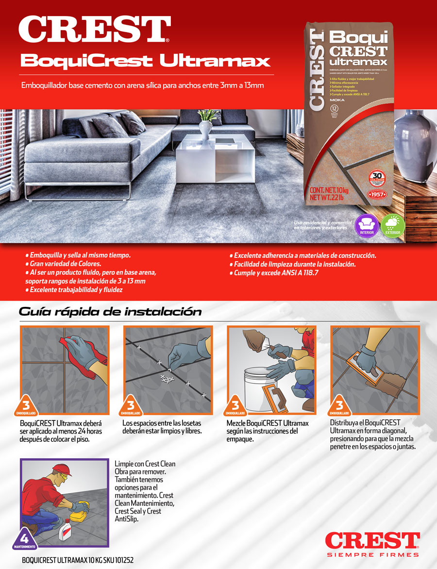 EMBOQUILLADOR BOQUICREST ULTRAMAX MOKA 10 KG | The Home Depot México