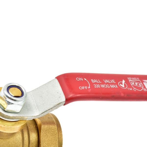 VÁLVULA ESFERA COMPRESIÓN 3/4 DE PULGADA DORADO MUELLER COMERCIAL | The Home Depot México