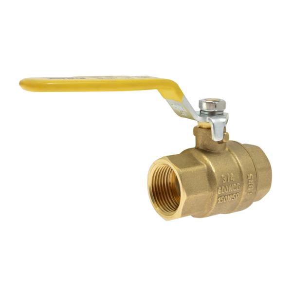 VÁLVULA ESFERA 3/4 DE PULGADA DORADO MUELLER | The Home Depot México