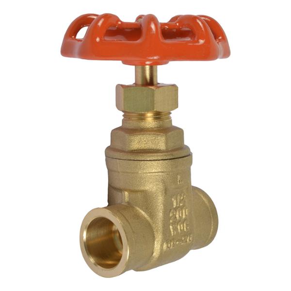 VÁLVULA DE COMPUERTA 1/2 PULGADA DORADO MUELLER | The Home Depot México
