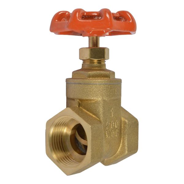 VÁLVULA DE COMPUERTA 1 PULGADA DORADO MULLER | The Home Depot México