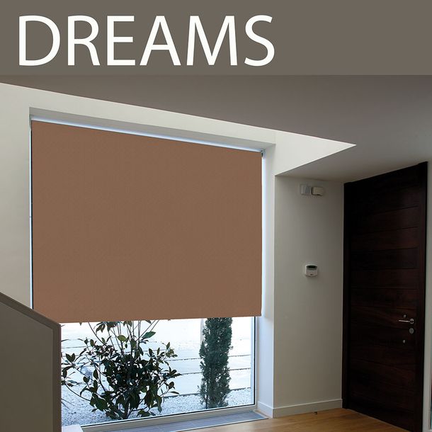 PERSIANA ENROLLABLE BLACKOUT 1X2.4 M CAFÉ | The Home Depot México