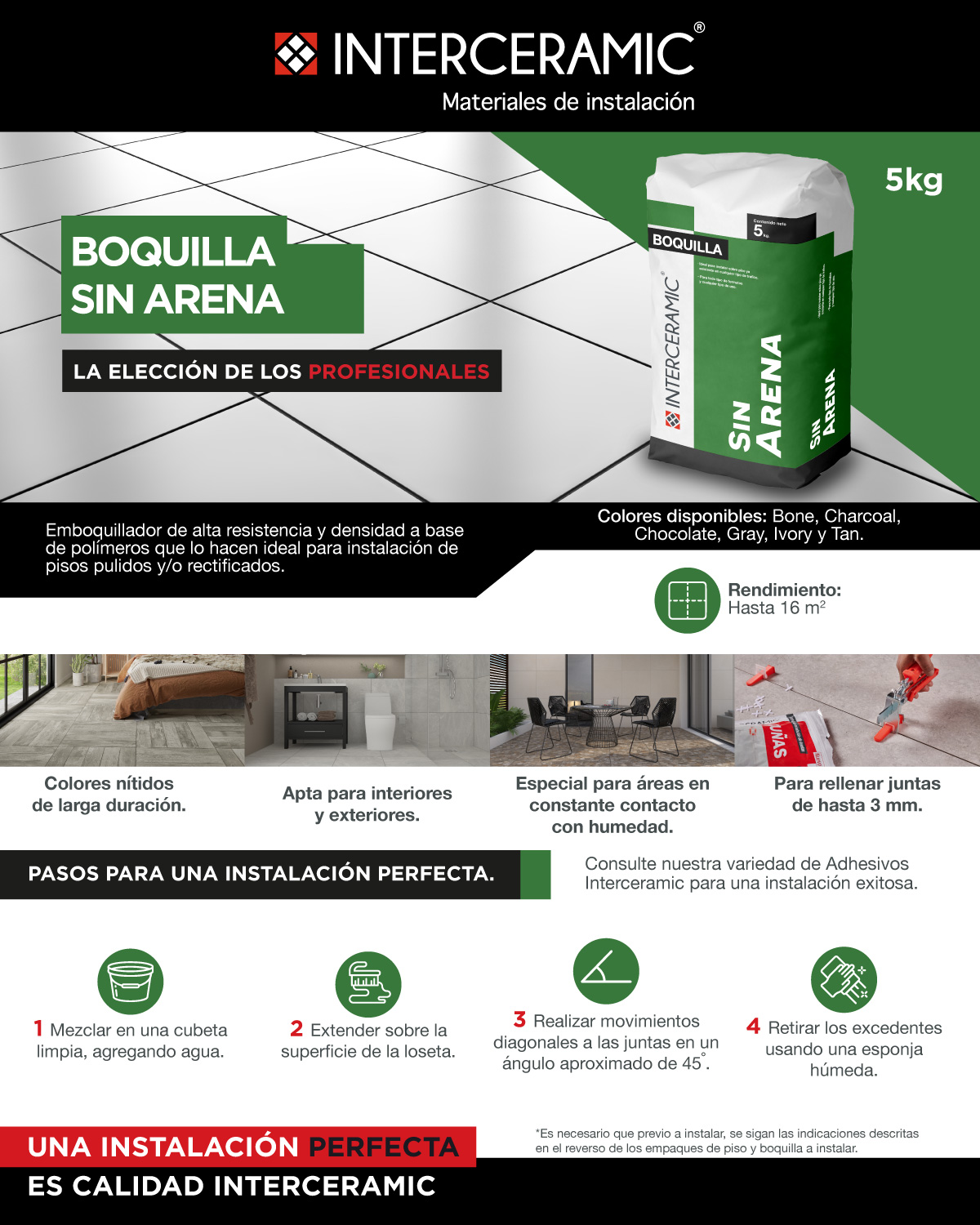 BOQUILLA SIN ARENA GRAY SACO 5 KG | The Home Depot México