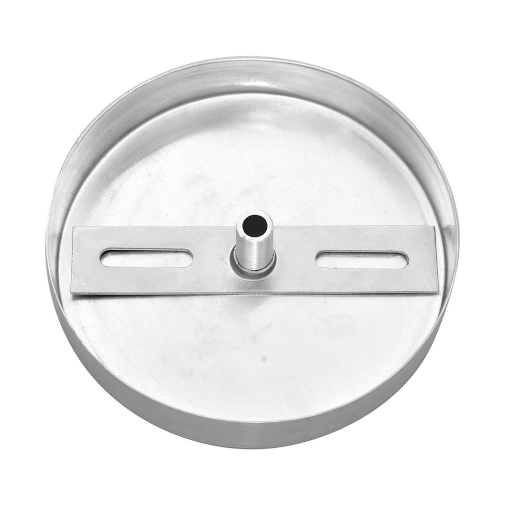 CANOPE DE 1 ORIFICIO DE ALUMINIO PLATA LUMA | The Home Depot México