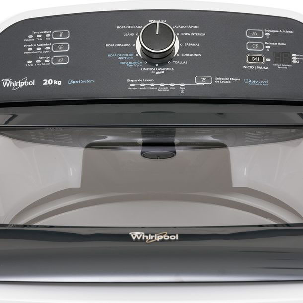 LAVADORA WHIRLPOOL 20 KG XPERT SYSTEM 11 CICLOS | The Home Depot México