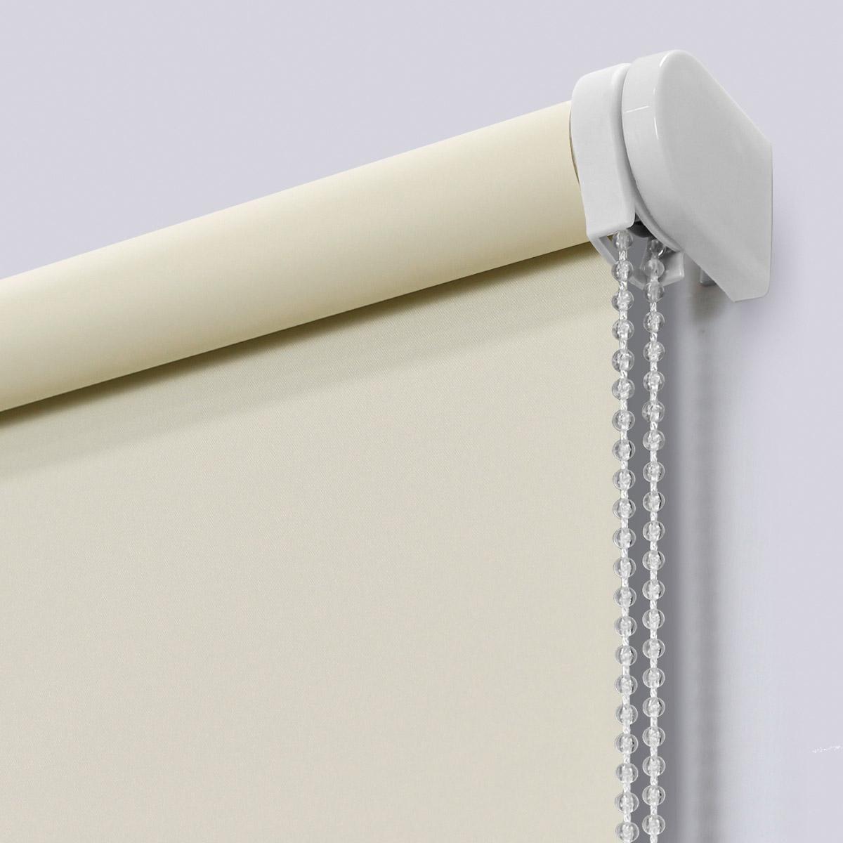 PERSIANA ENROLLABLE BLACKOUT DE 100 X 180 CM MARFIL | The Home Depot ...
