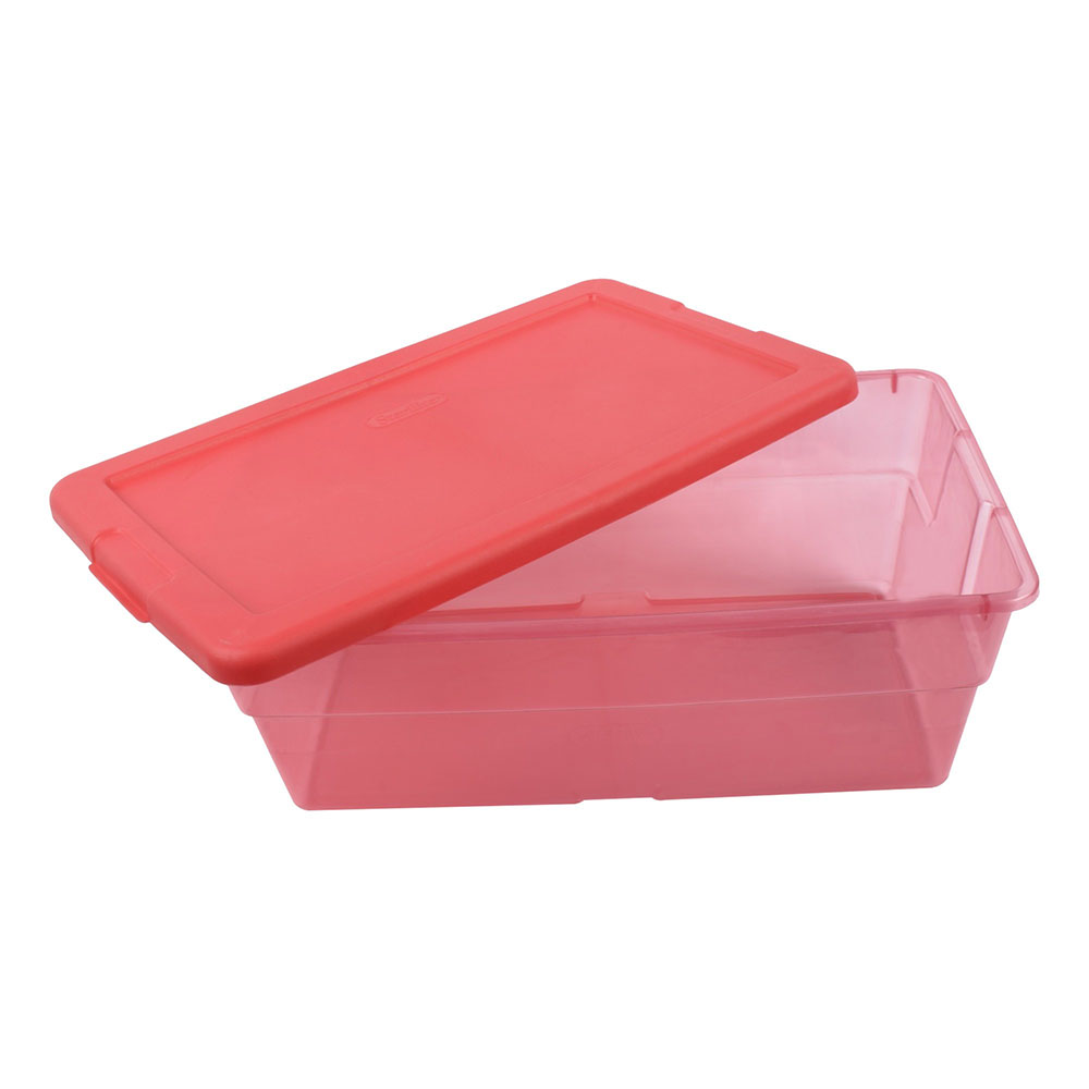 CAJA DE PLÁSTICO DE 5.7 L ROJO | The Home Depot México