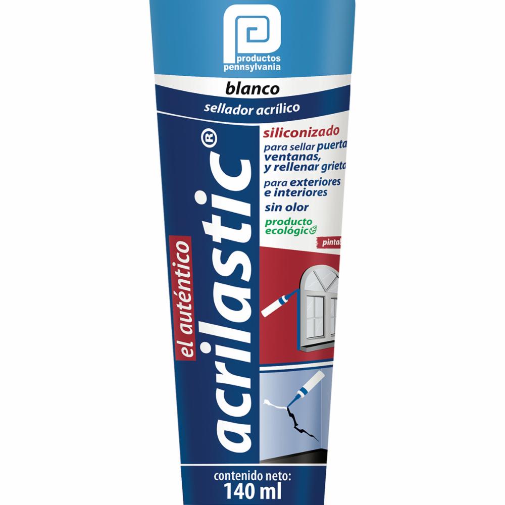 SELLADOR ACRILASTIC BLANCO DEPRESIBLE 140 ML | The Home Depot México