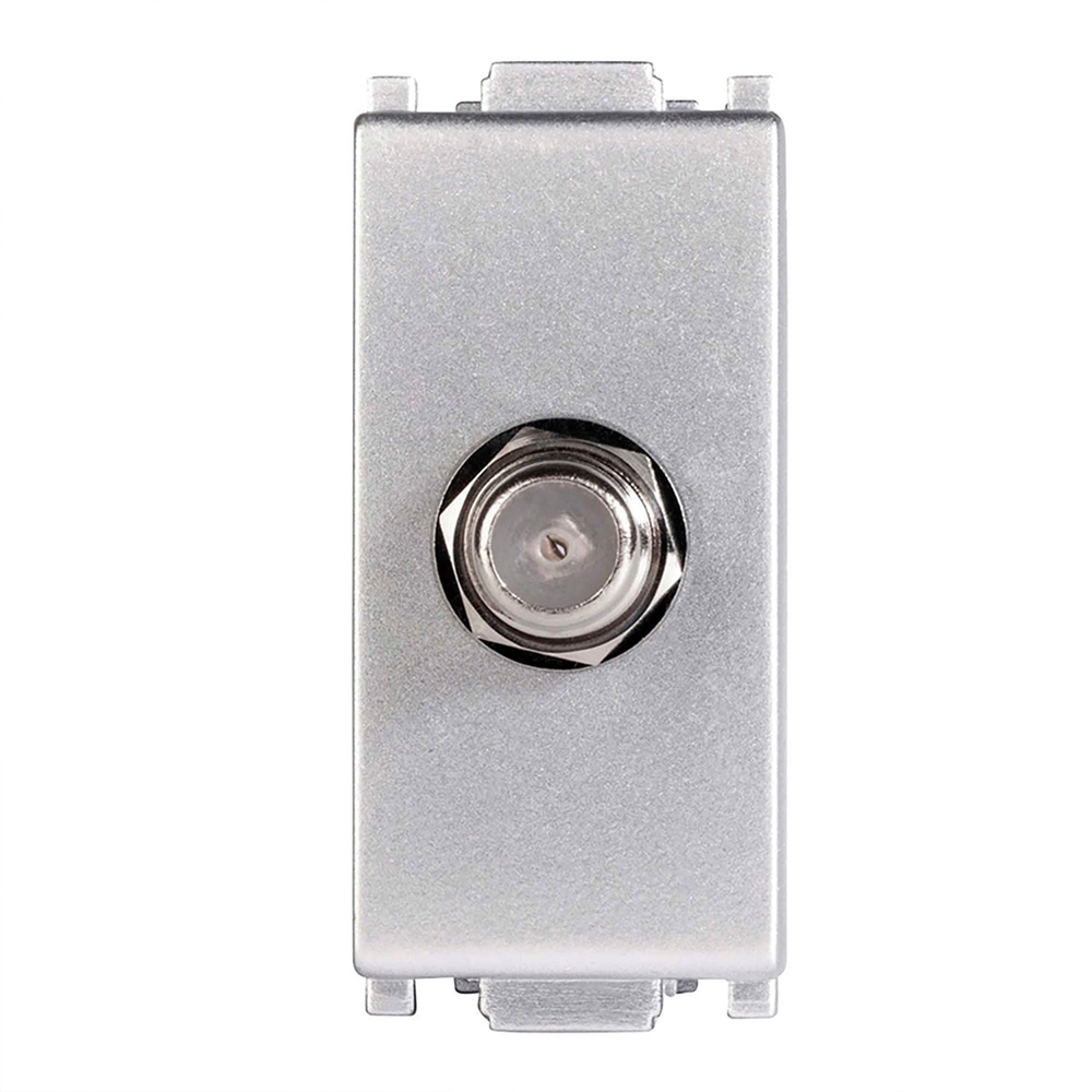 TOMA TV TIPO COAXIAL DE 1 MÓDULO PLATA | The Home Depot México - Ventas ...