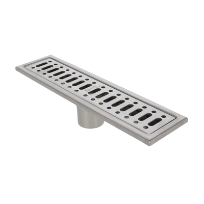 RESUMIDERO LARGO 5.6 X 30 X 7.6 CM PLATA DINASTY | The Home Depot México