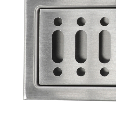 RESUMIDERO LARGO 5.6 X 30 X 7.6 CM PLATA DINASTY | The Home Depot México