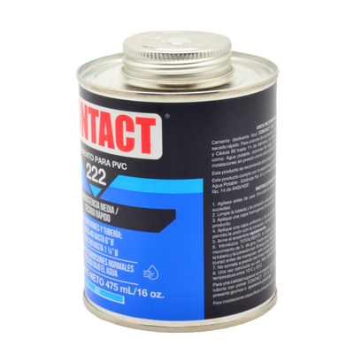 CEMENTO PARA PVC 475 ML AZUL CONTACT | The Home Depot México - Ventas a ...