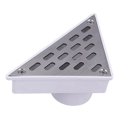 RESUMIDERO TRIANGULAR 2 PULGADAS PLATA RUGO | The Home Depot México