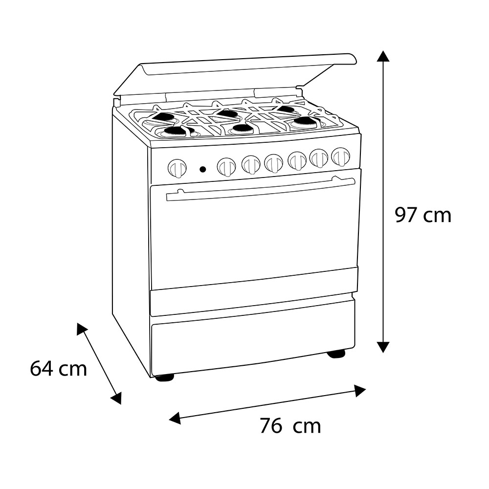 ESTUFA DE PISO KOBLENZ 30 PULGADAS GAS LP | The Home Depot México ...