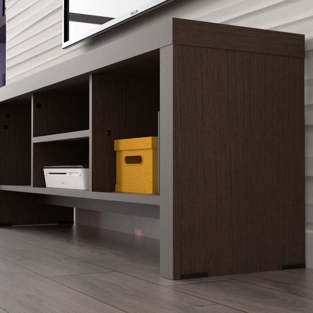 MESA PARA TV 50 PULGADAS MADERA 44.5 x 119.4 x 29 CM CHOCOLATE | The ...