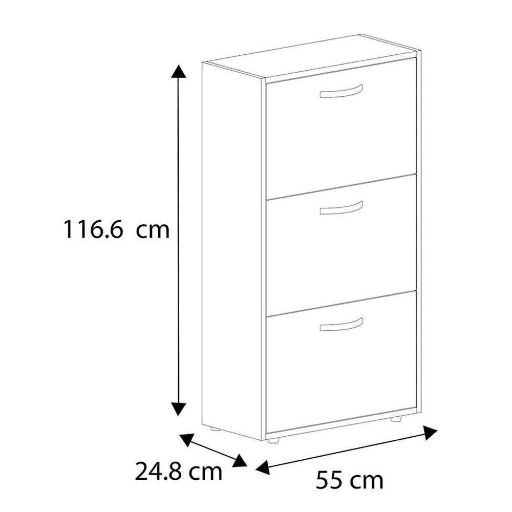 ZAPATERA DOBLE DE 3 NIVELES PARA 6 PARES | The Home Depot México