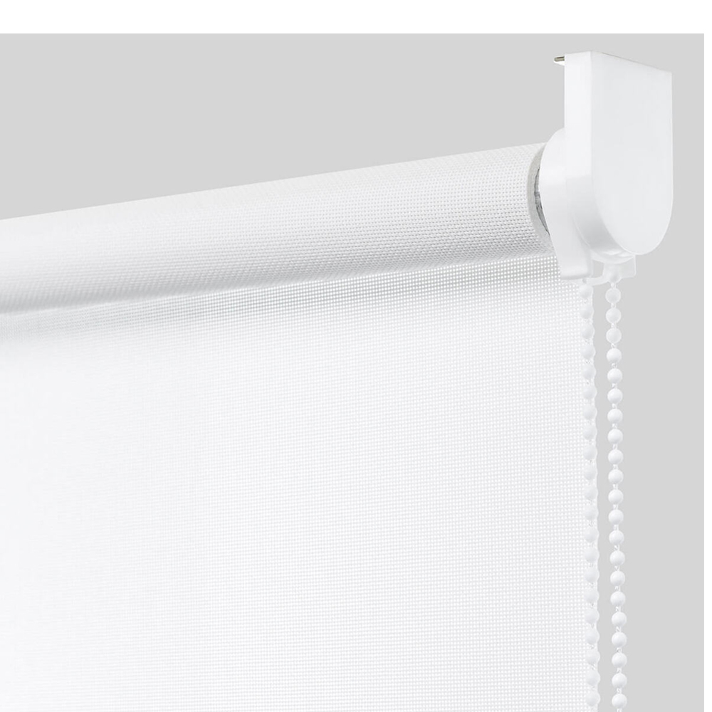 CORTINA ENROLLABLE MALLA SOLAR 2 X 2 M BLANCO | The Home Depot México