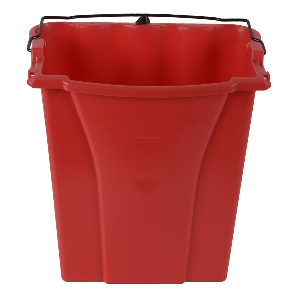 CUBETA PARA SEPARACIÓN DE AGUA SUCIA PLÁSTICO ROJO | The Home Depot México