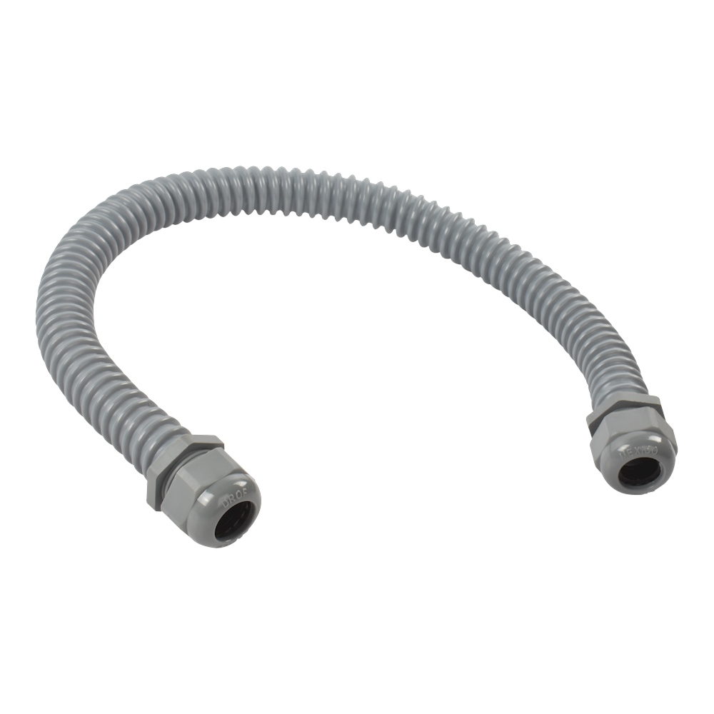 MANGUERA FLEXIBLE HEMBRA-HEMBRA 1/2 PULGADA GRIS OSCURO | The Home ...