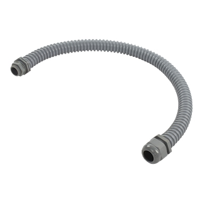 MANGUERA FLEXIBLE MACHO-HEMBRA 1/2 PULGADA GRIS OSCURO | The Home Depot ...