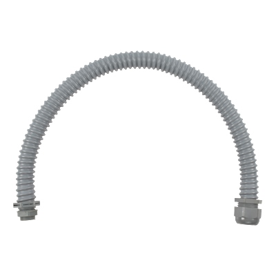 MANGUERA FLEXIBLE MACHO-HEMBRA 1/2 PULGADA GRIS OSCURO | The Home Depot ...