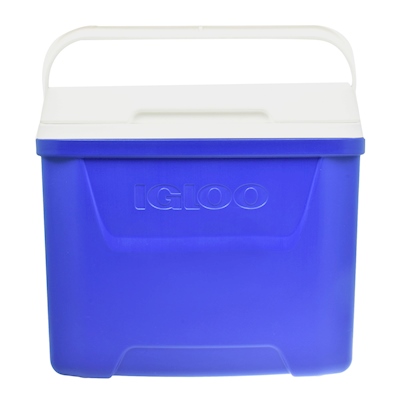 HIELERA AZUL PORTÁTIL DE 26 L PARA 41 LATAS | The Home Depot México