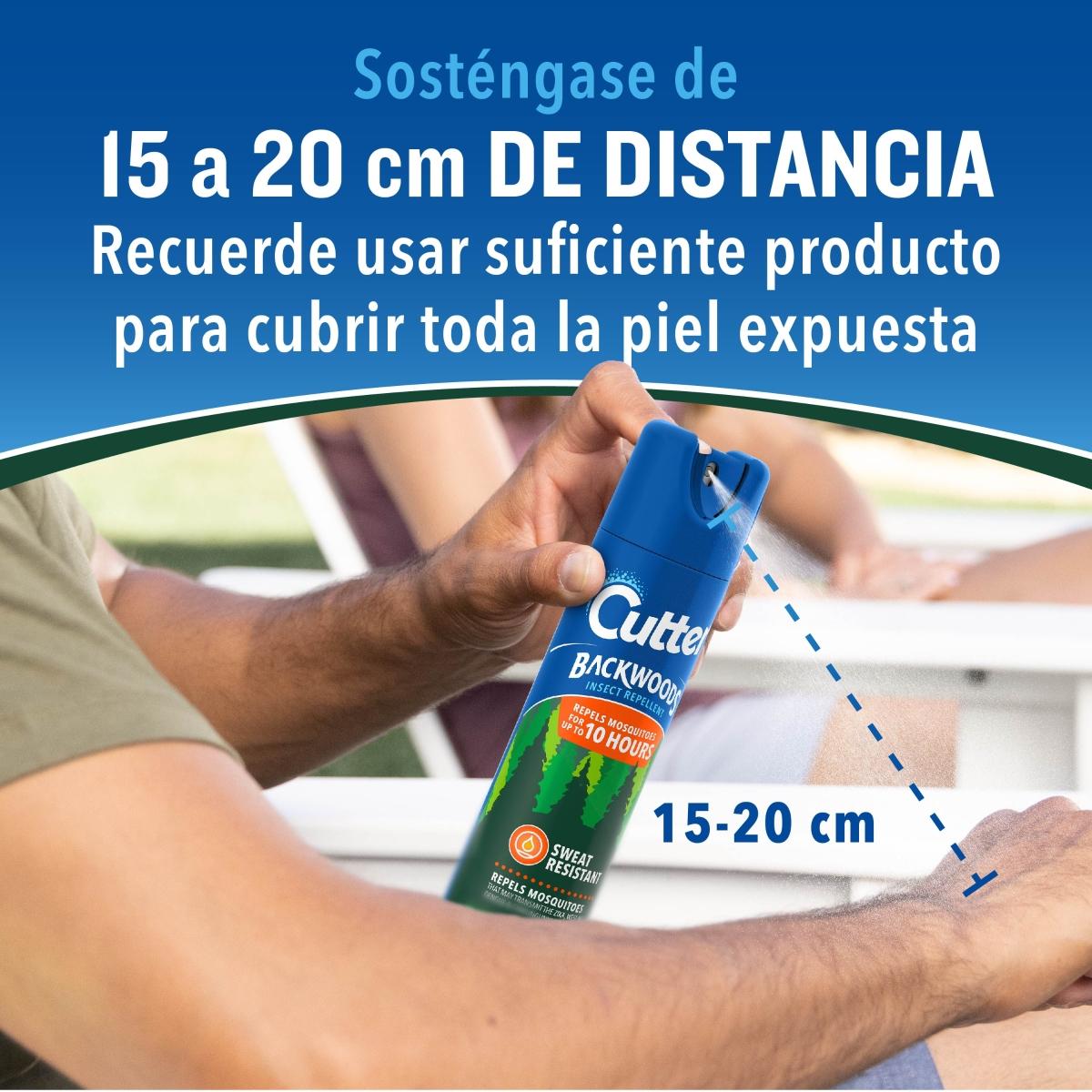 Repelente de Mosquitos en Aerosol Cutter Larga Duración 170 g | The ...