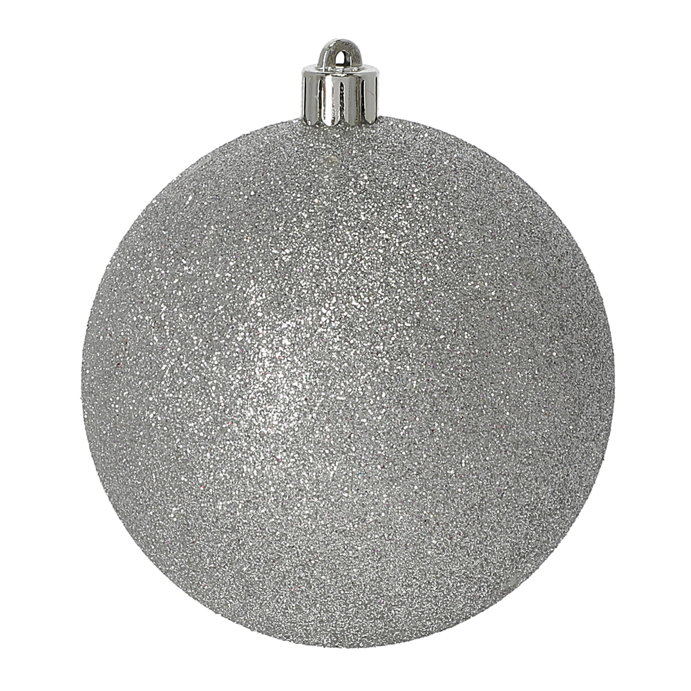 ESFERAS NAVIDEÑAS PLATA 10 CM 9 PIEZAS | The Home Depot México