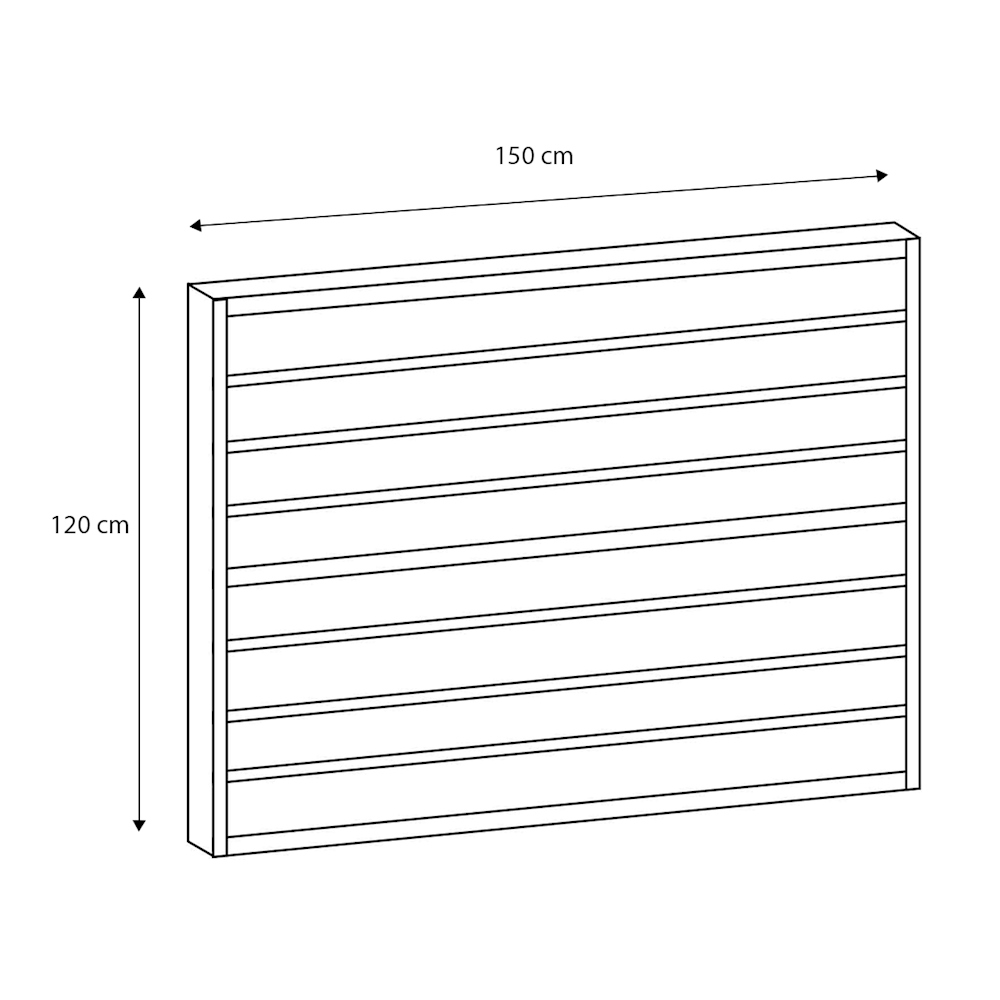 PROTECTOR PARA VENTANA CONTEMPO 150 X 120 CM CHOCOLATE | The Home Depot ...