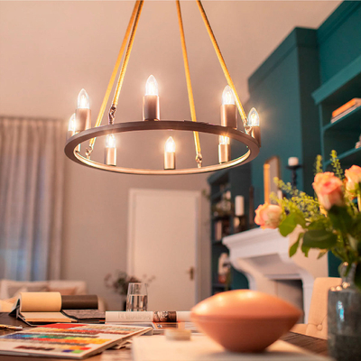 FOCO PHILIPS LED FILAMENTO B11 E14 LUZ CÁLIDA 3PACK | The Home Depot México