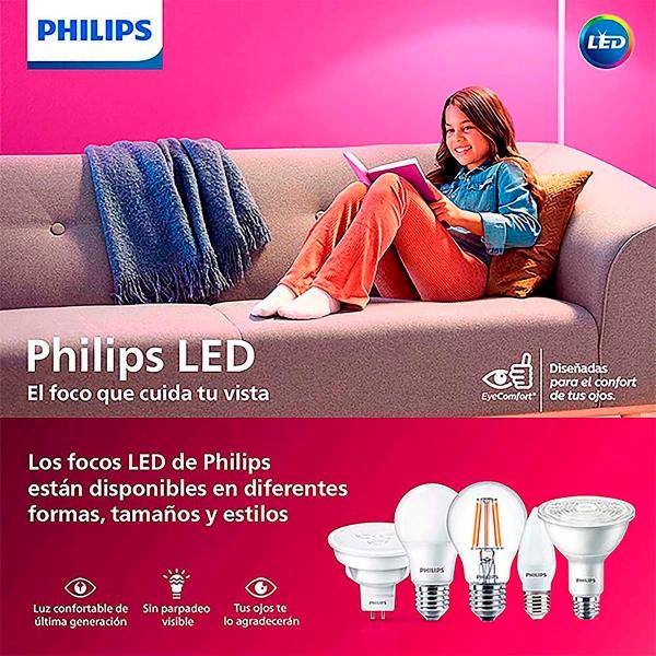 FOCO PHILIPS LED FILAMENTO B11 BASE E12 LUZ CÁLIDA | The Home Depot ...