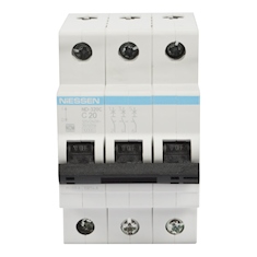 INTERRUPTOR TERMOMAGNÉTICO QO 3 POLOS 20 A 10KA 120/240 VAC ENCHUFABLE | The Home Depot México