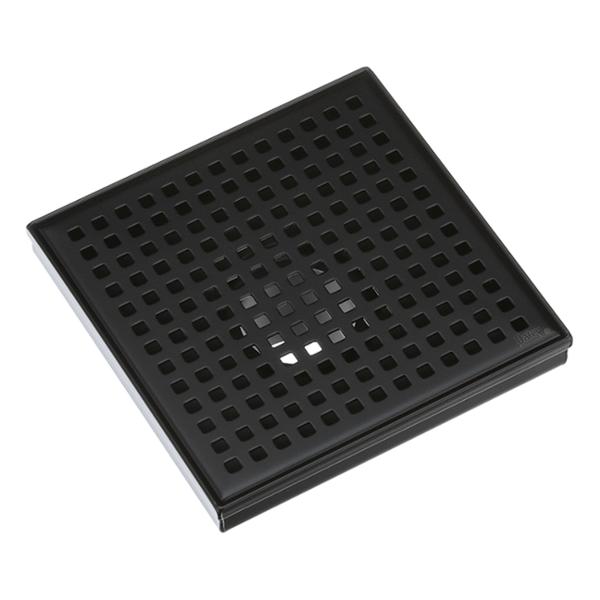 COLADERA CUADRADA 15 X 15 X 7.5 CM NEGRO OATEY | The Home Depot México