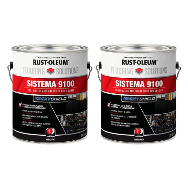 9100 EPOXY MASTIC BASE NEGRO 3.78 L | The Home Depot México - Ventas a ...