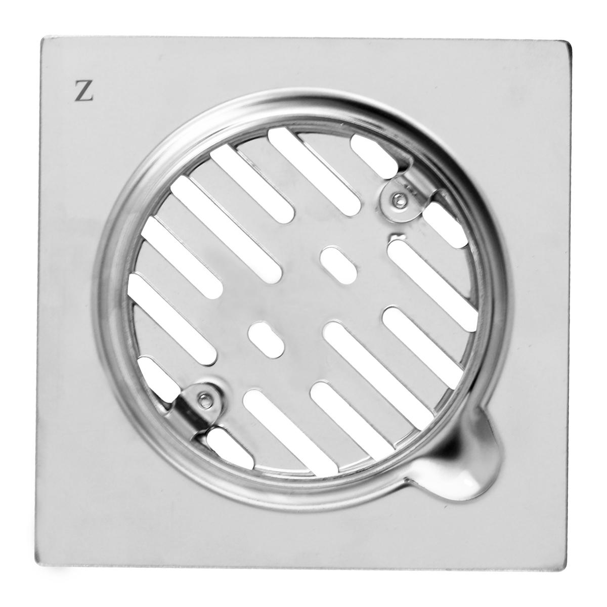 RESUMIDERO CUADRADO 15 X 15 X 2.4 CM PLATA RUGO | The Home Depot México ...