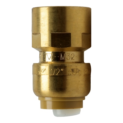 ADAPTADOR HEMBRA DE 1/2 X 1/2 PULGADA DORADO COFLEX | The Home Depot México