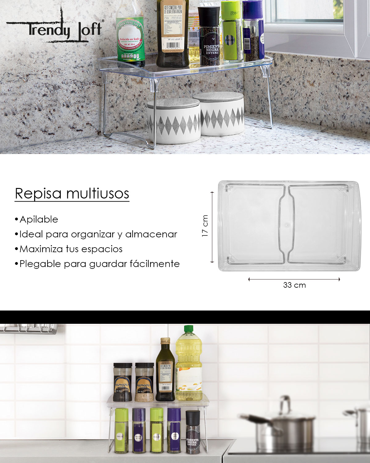 REPISA MULTIUSOS PLEGABLE | The Home Depot México