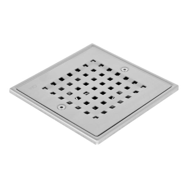 DESAGÜE CUADRADO 14 X 14 X 3.7 CM ACERO INOXIDABLE | The Home Depot México