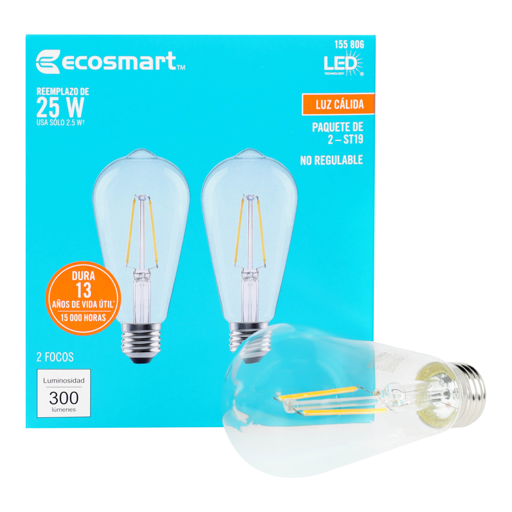 FOCO LED ST CLARO LC 2P | The Home Depot México - Ventas a profesionales