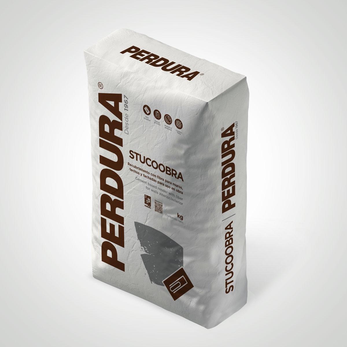 STUCOOBRA PERDURA CON FIBRA 20 KG | The Home Depot México