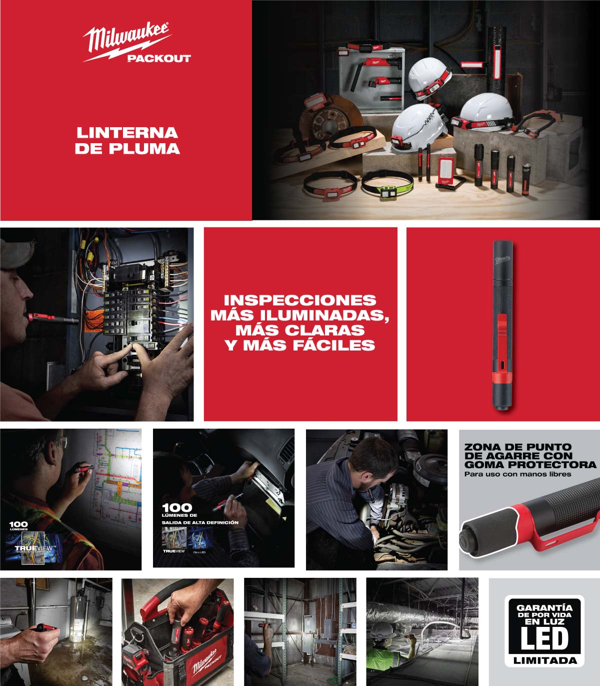 LINTERNA TIPO PLUMA DE 100 LÚMENES MILWAUKEE | The Home Depot México