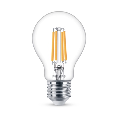 FOCO PHILIPS LED FILAMENTO A19 BASE E27 LUZ FRÍA | The Home Depot México
