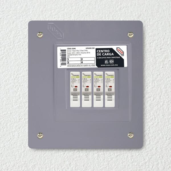 CENTRO DE CARGA MONOFÁSICO 70 A IUSA | The Home Depot México