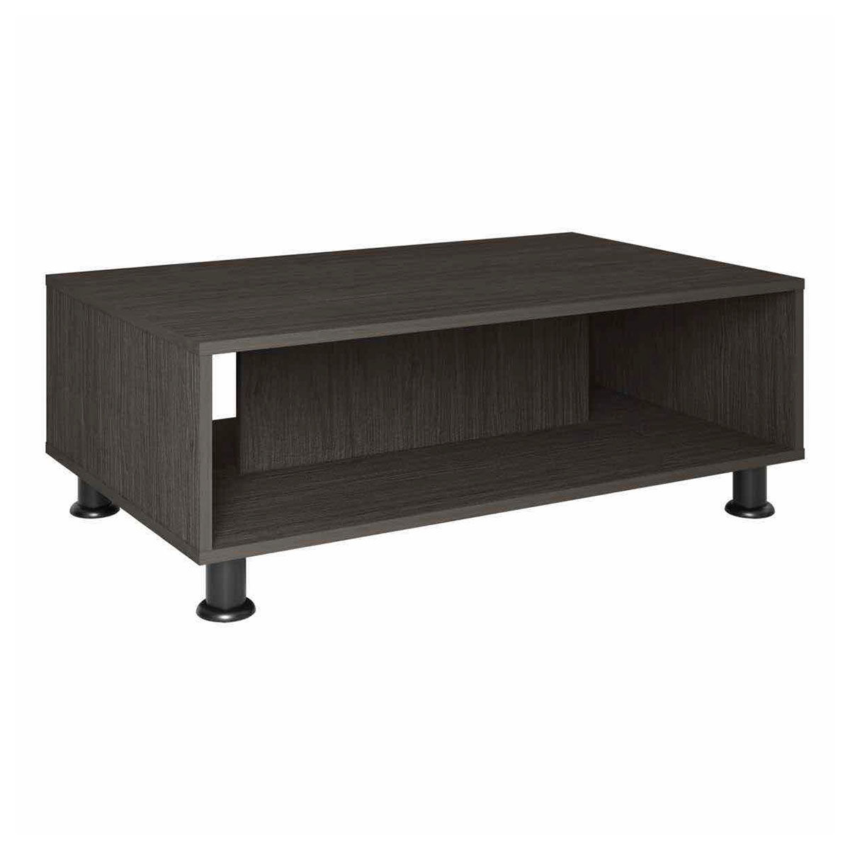 MESA CENTRAL PLAYCON 60.2X96.8X35.1CM TABACO TEXTURIZADO | The Home ...