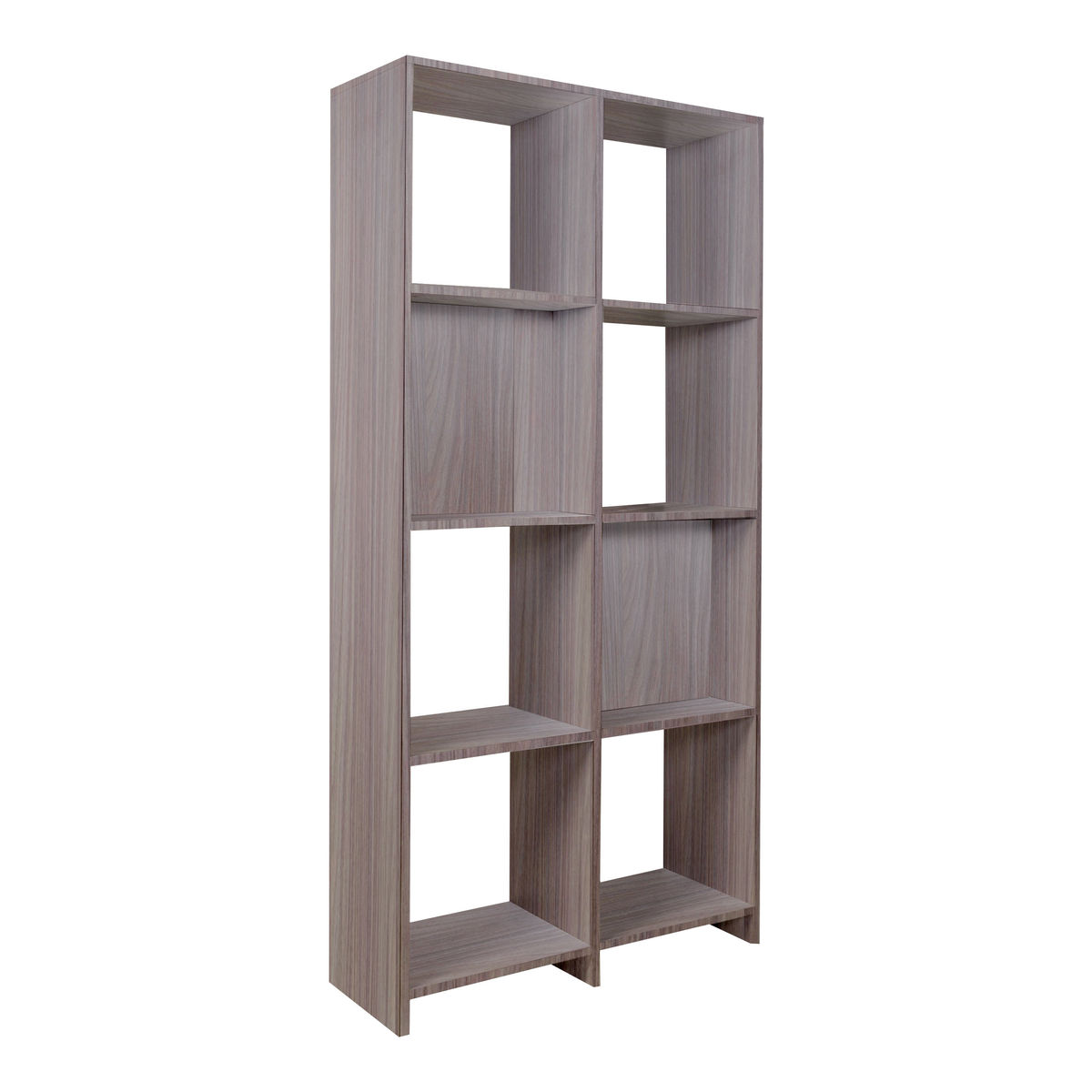 TRICK! LIBRERO 8 NICHOS COLOR NOGAL MEDIDAS 167X120X30 | The Home Depot ...