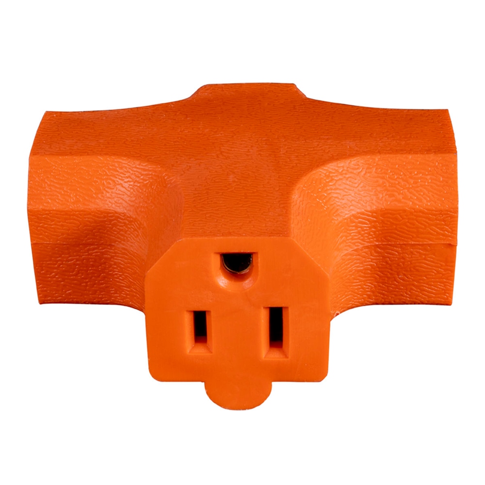 MULTICONTACTO TRIÁNGULO 13 X 11 X 4 CM NARANJA IUSA | The Home Depot ...