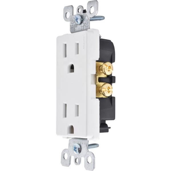 RECEPTÁCULO DÚPLEX BLANCO LEVITON | The Home Depot México